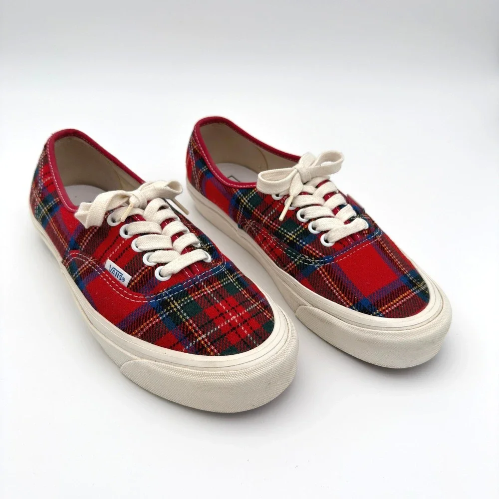 Vans | Shoes | Vans X Pendleton Style 44 Tartan Plaid Sneakers Men 75 ...